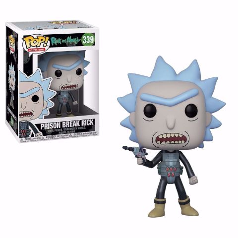 Funko Pop - Prison Break Rick (Rick And Morty) 339 בובת פופ ריק ומורטי ...