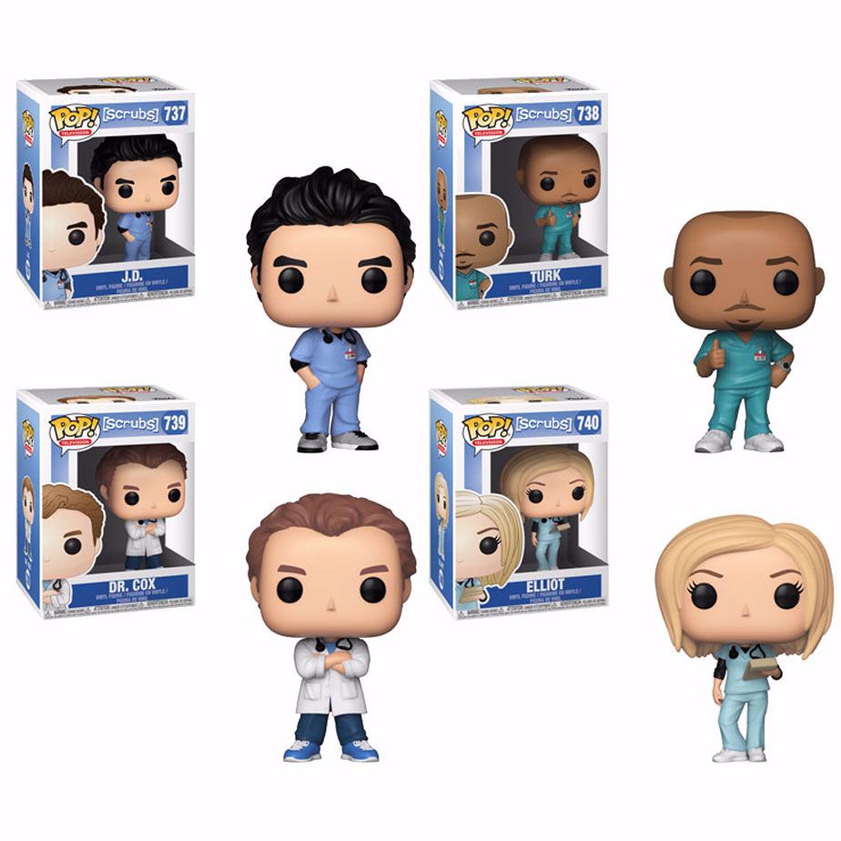 Funko Pop - Scrubs Set בובת פופ סט סקראבס | פאן פה - גיימינג, מחשבים ...