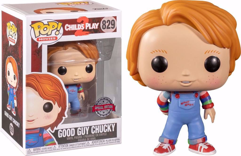 Funko Pop - Good Guy Chucky (Child's Play 2) 829 בובת פופ צ'אקי | פאן ...
