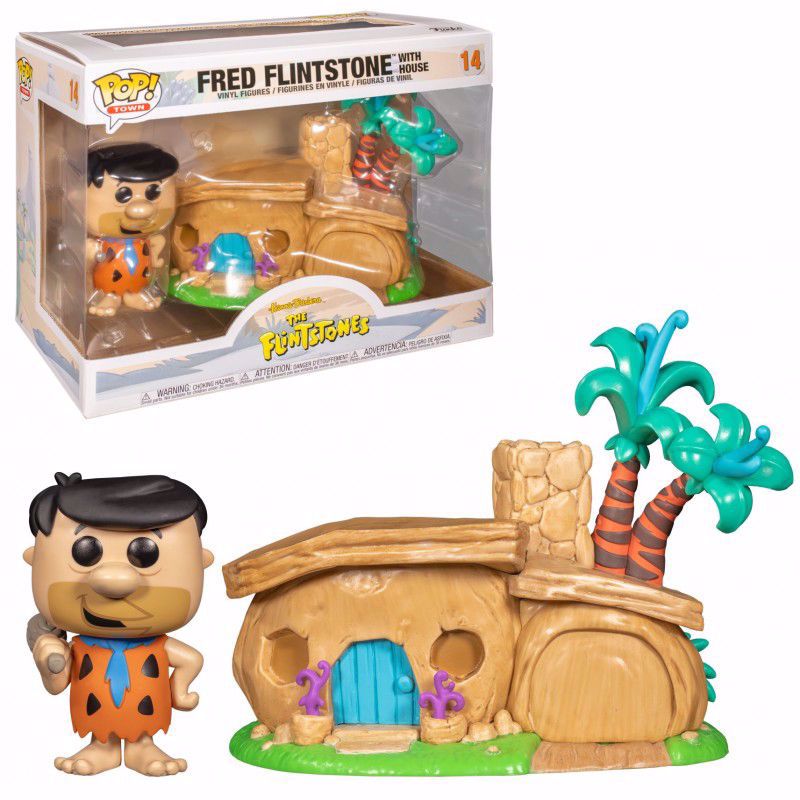 Funko Pop - Fred Flintstones With House (The Flintstones) 14 בובת פופ ...