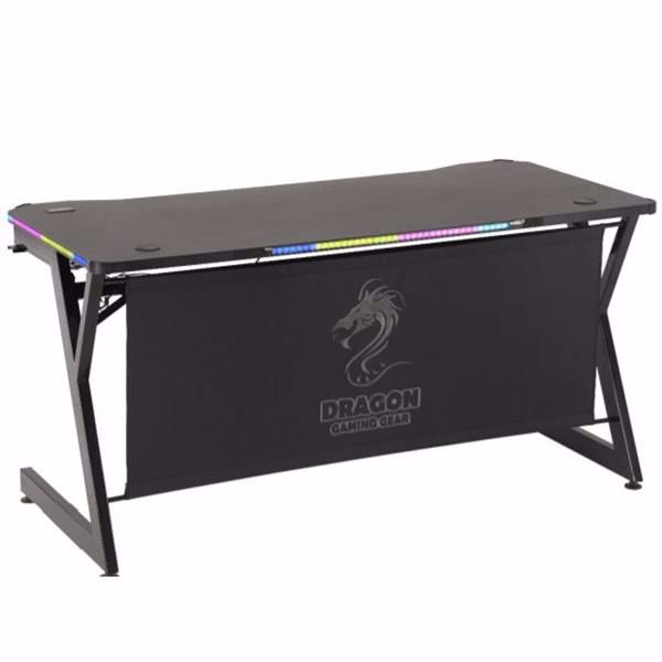 שולחן גיימינג מקצועי Pro Gaming Table Black XL RGB Led | פאן פה ...