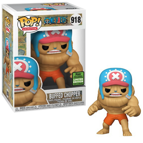 Funko Pop - Buffed Chopper 2020 SC LE (One Piece) 918 בובת פופ וואן פיס ...