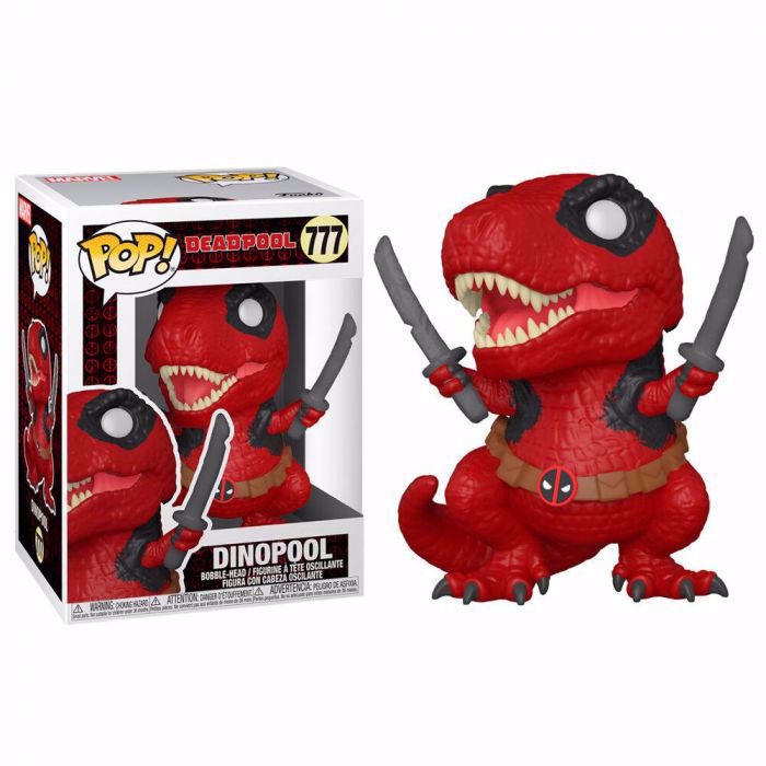 Funko Pop - Dinopool (Deadpool) 777 בובת פופ דדפול | פאן פה - גיימינג ...